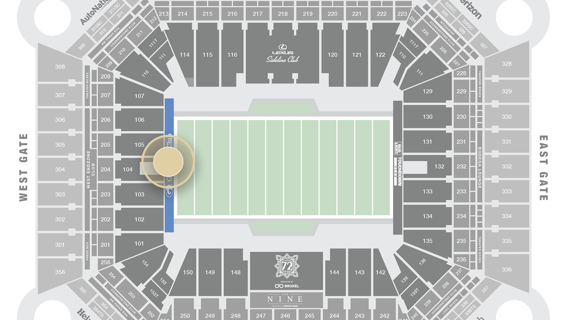 Gallagher Club - Hard Rock Stadium