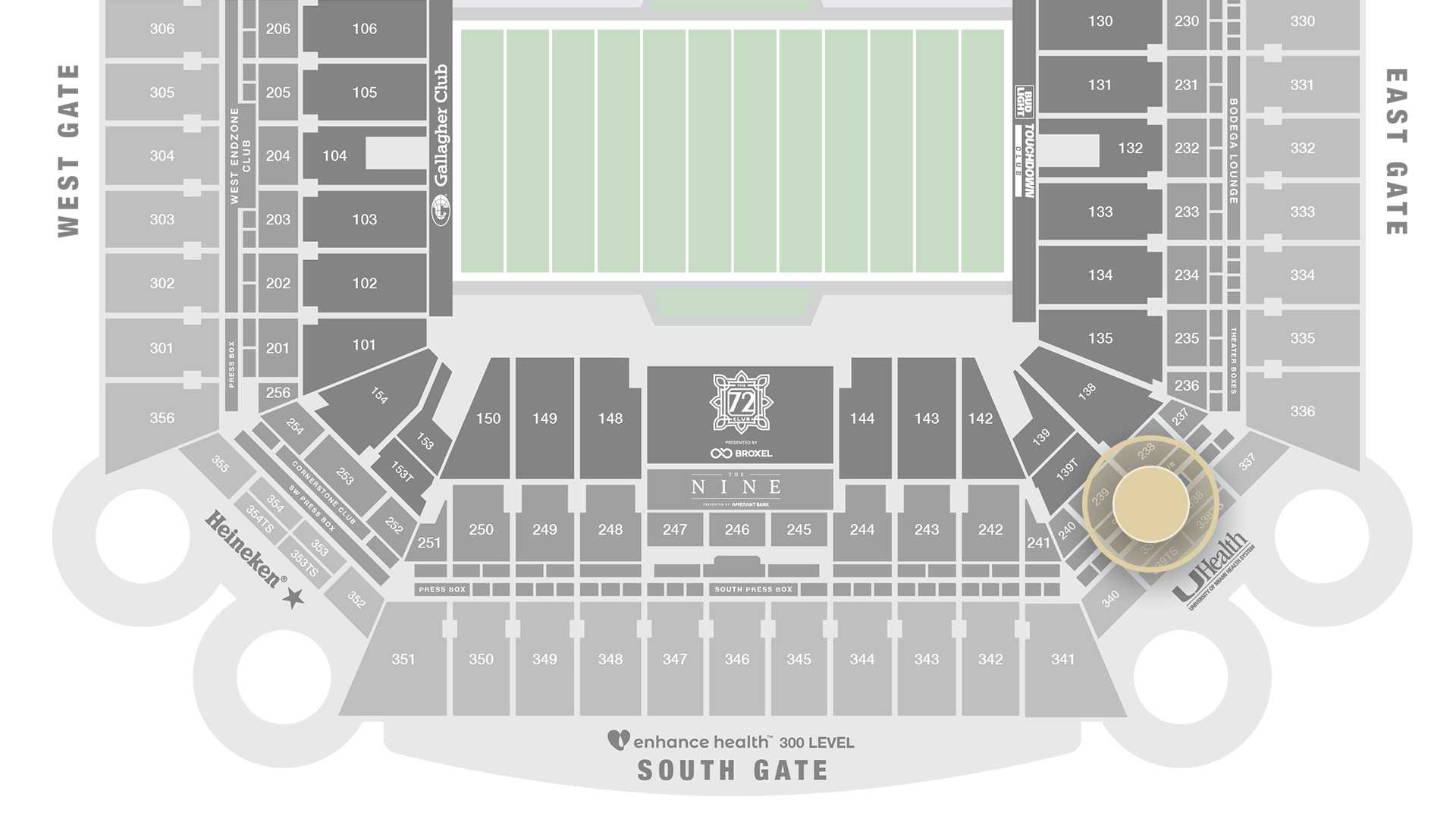 Loge Box - Hard Rock Stadium
