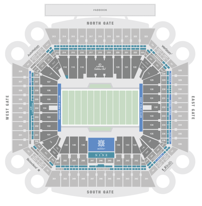 Luxury and Suite Hospitality - Hard Rock Stadium