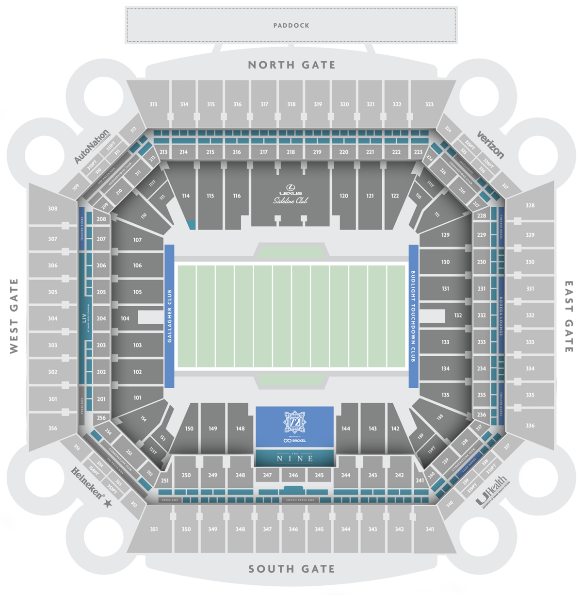 Luxury and Suite Hospitality - Hard Rock Stadium